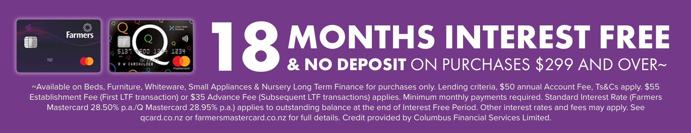 Long Term Interest Free Finance | Farmers