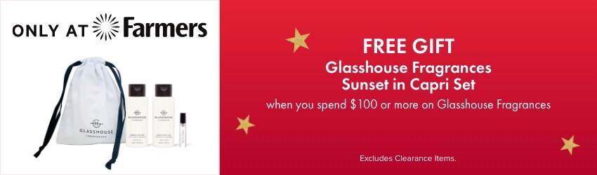 Glasshouse Candles, Fragrances & Diffusers | Farmers NZ