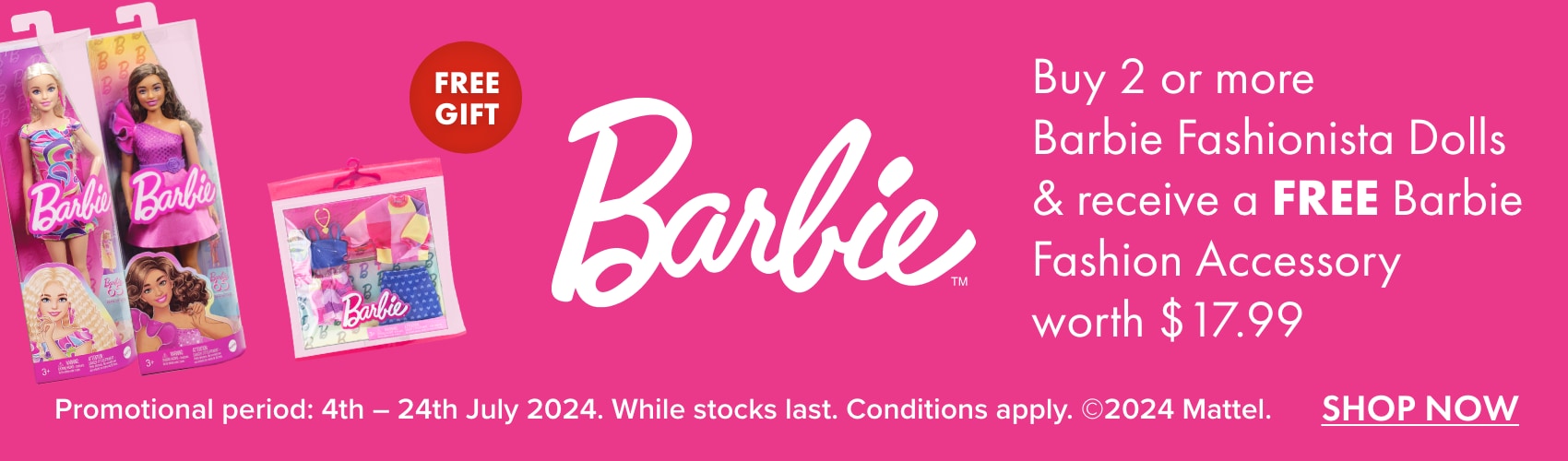 Barbie Toys: Dolls, Doll Houses & Accessories | Farmers NZ