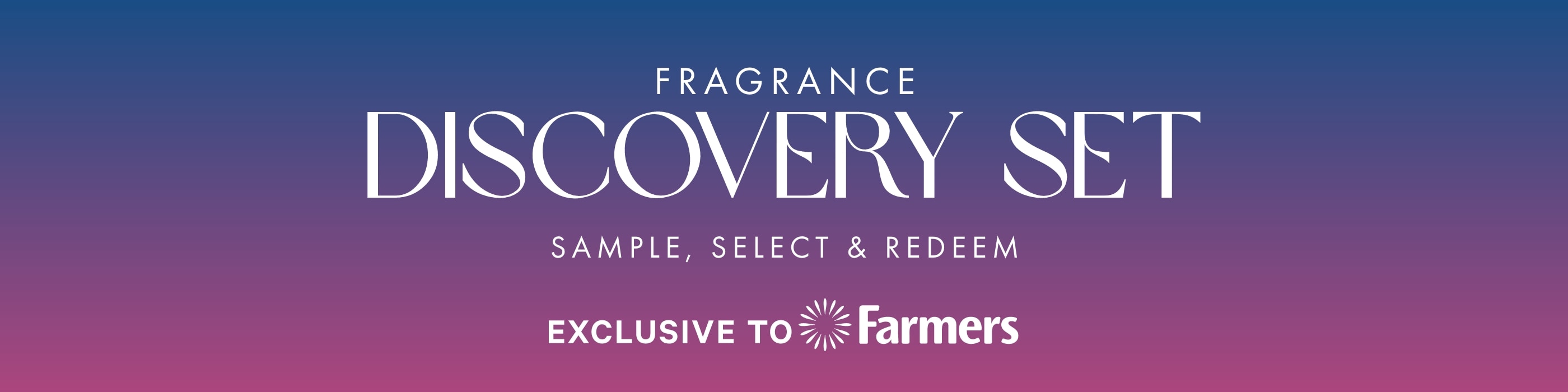 Luxury Fragrance Sample Set | Farmers