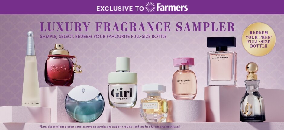 Luxury Fragrance Sample Set | Farmers