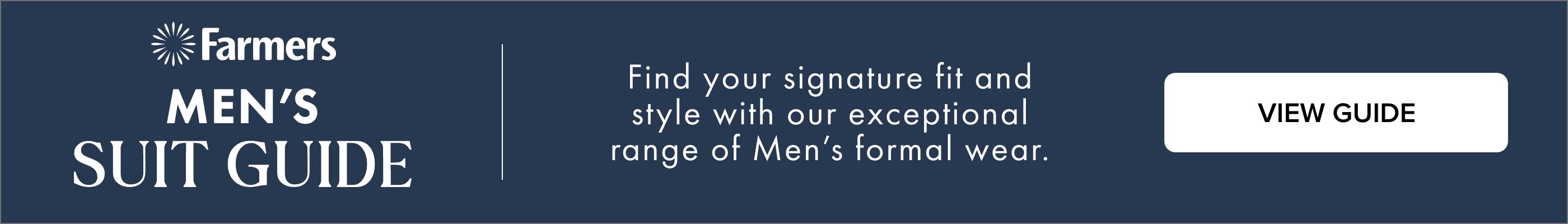 Ultimate Suit Package - Men's Clothing | Farmers