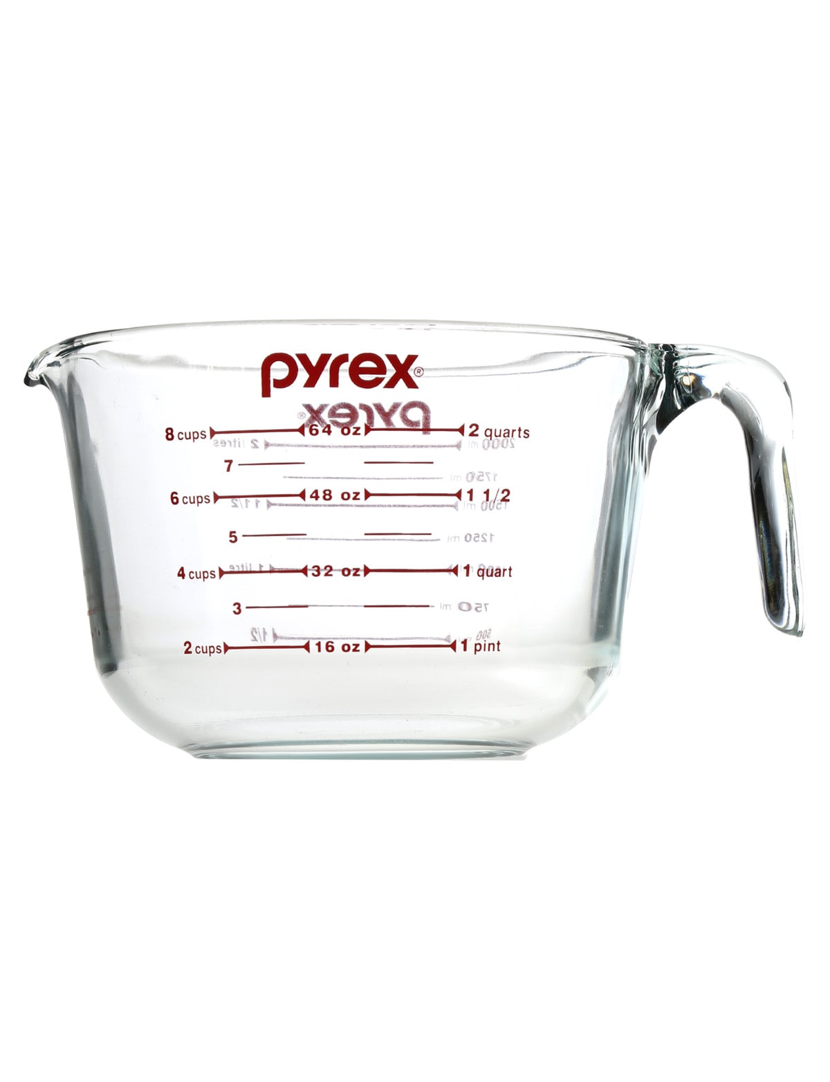 Pyrex Glass Measuring Jug, 2L - Mixing Bowls