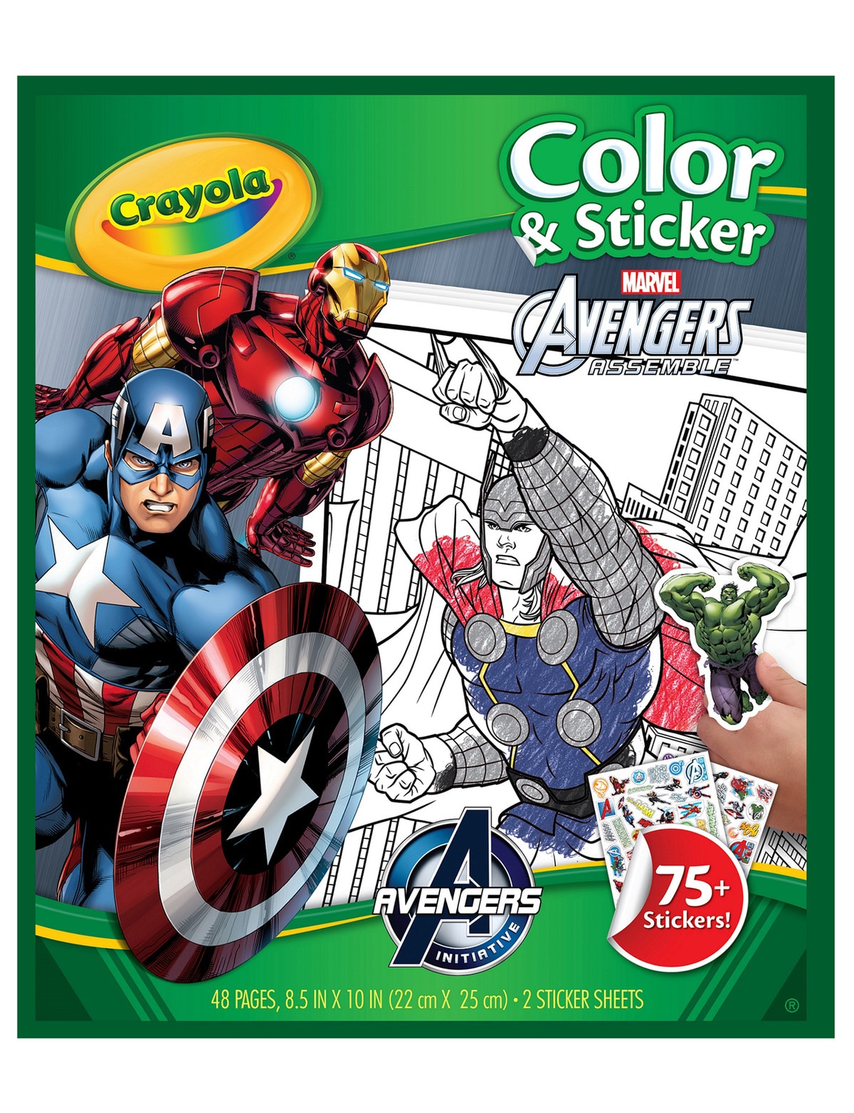the avengers coloring book