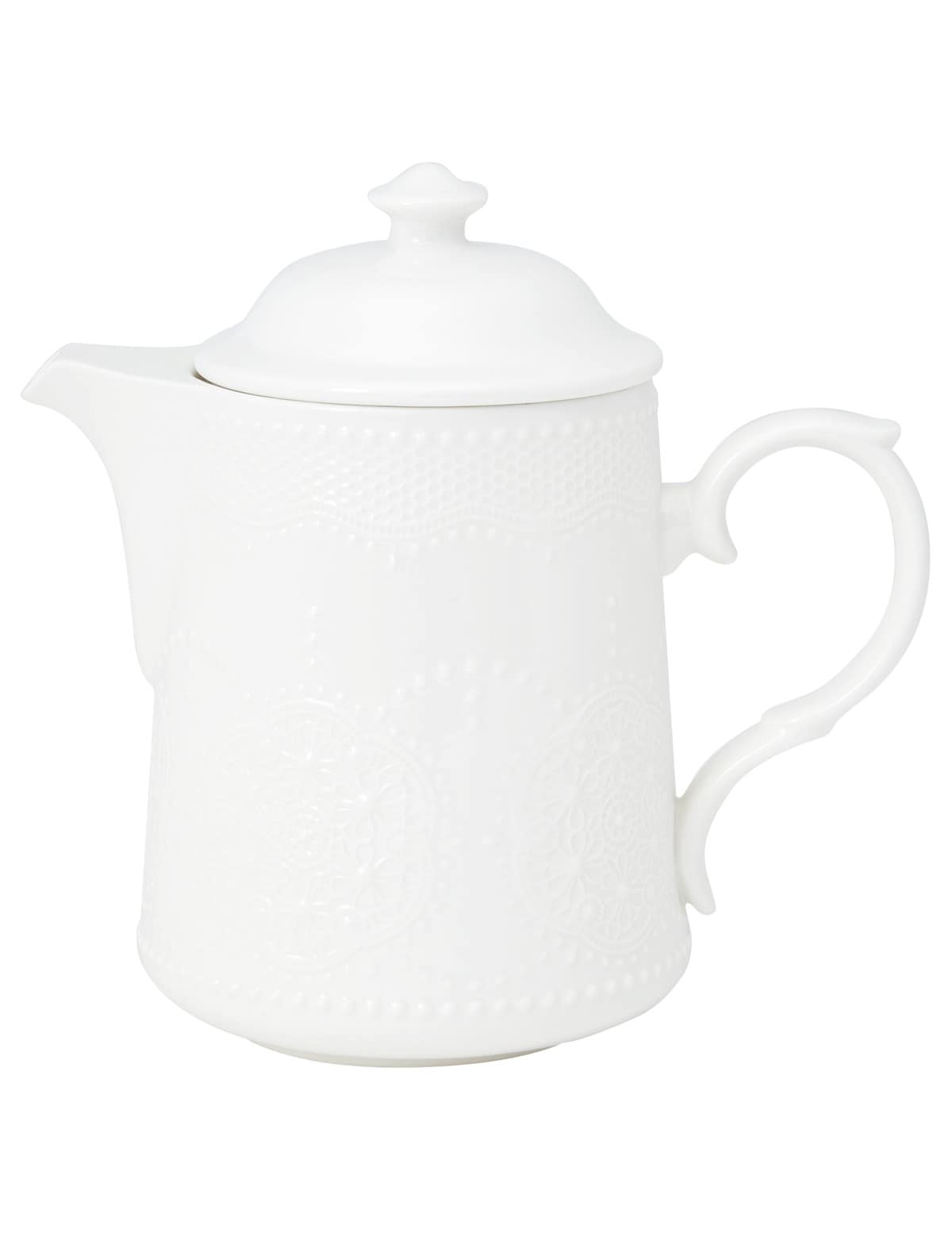 Kate Reed Parlour Lace Tea Pot, 900ml - Tea & Coffee
