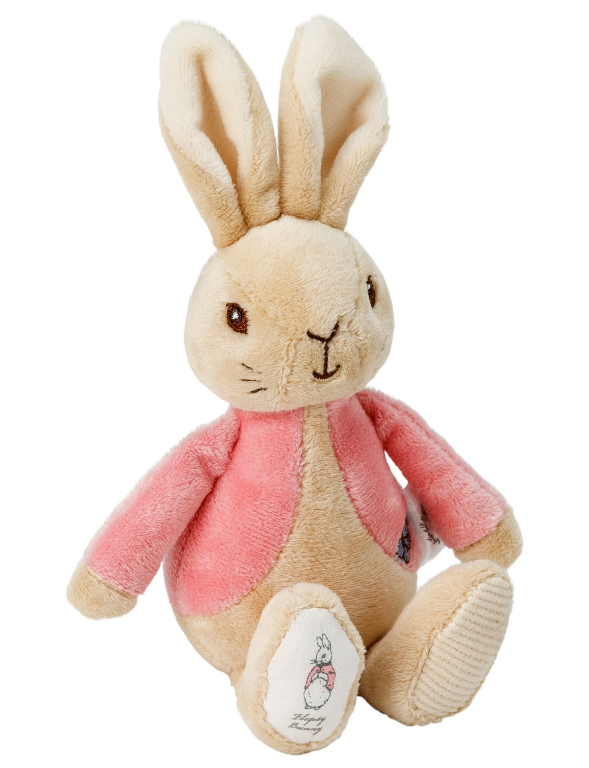 Peter Rabbit Flopsy Bunny Silk Rattle, Assorted - Nursery Toys & Play