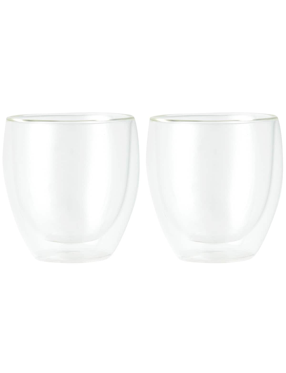 Bodum Pavina Double Wall Cups, Set of 2, 250ml - Tea & Coffee