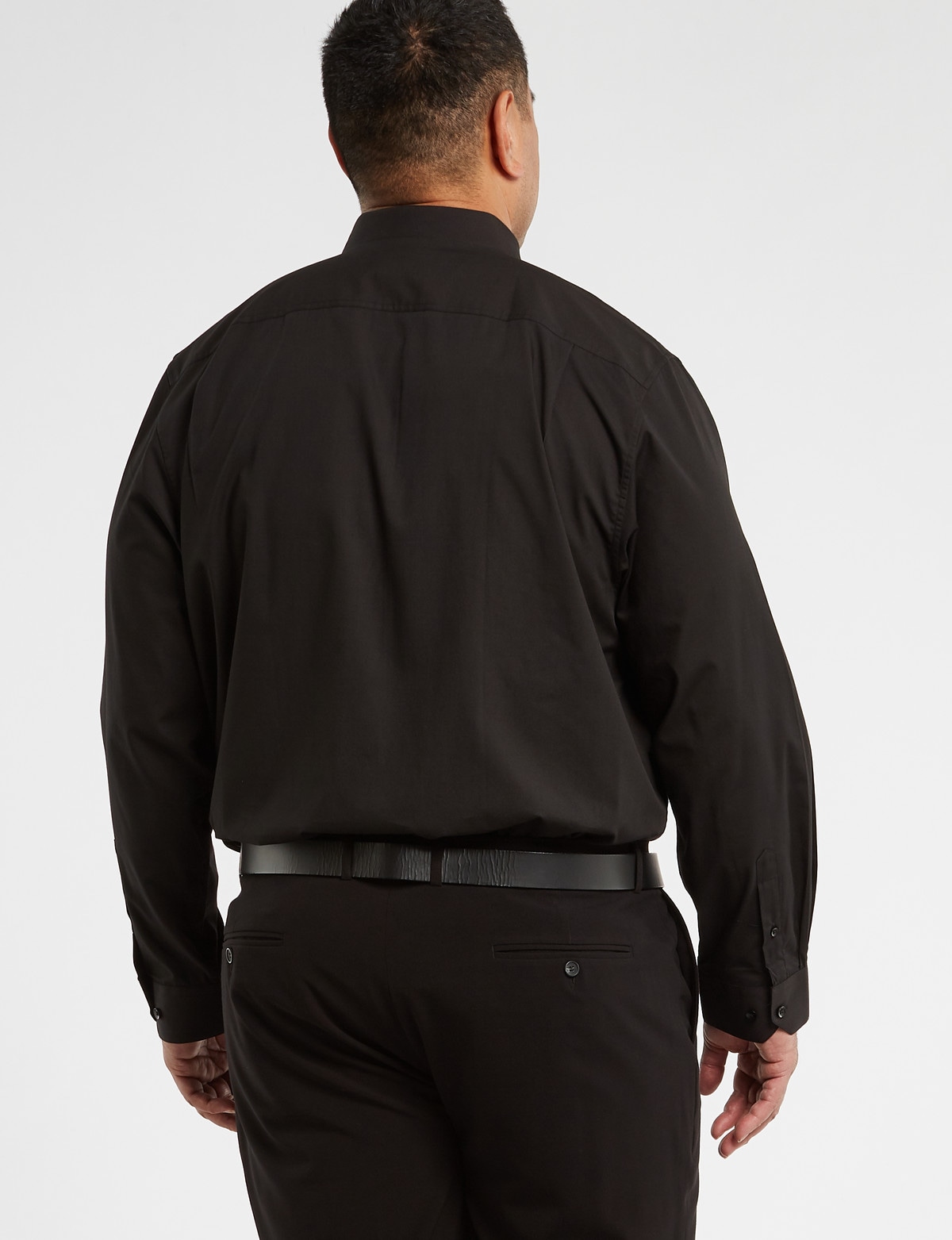 Chisel King Essential Long-Sleeve Shirt, Black - Formal Shirts