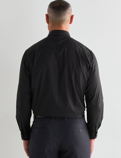 Chisel Essential Long-Sleeve Shirt, Black - Formal Shirts