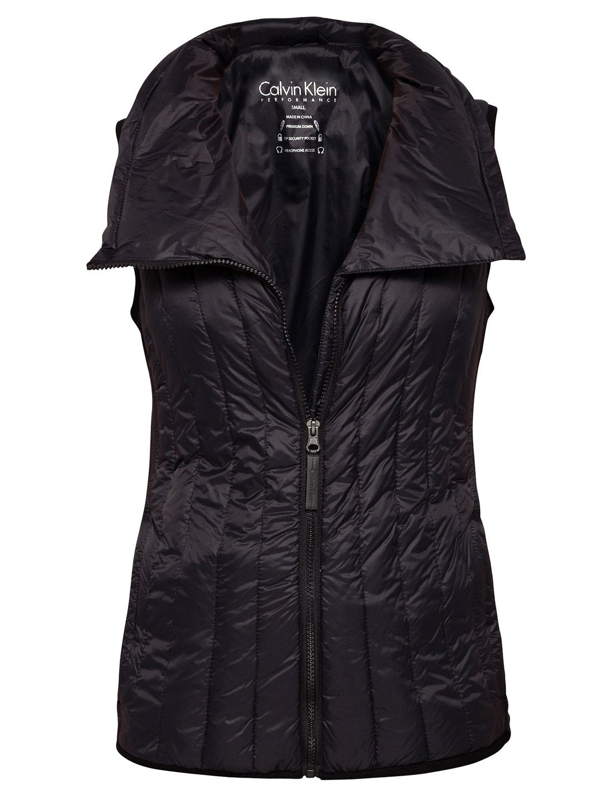 Calvin Klein Down-Filled Vest, Black - Activewear