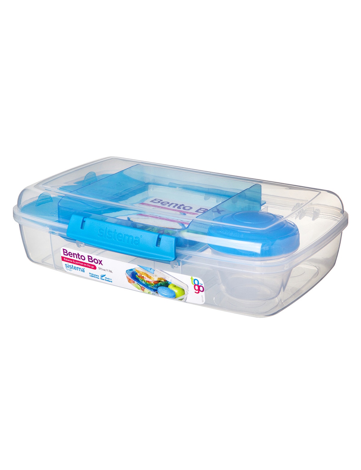 Sistema To Go Bento Box, 1.76L, Assorted Colours - Drink Bottles ...