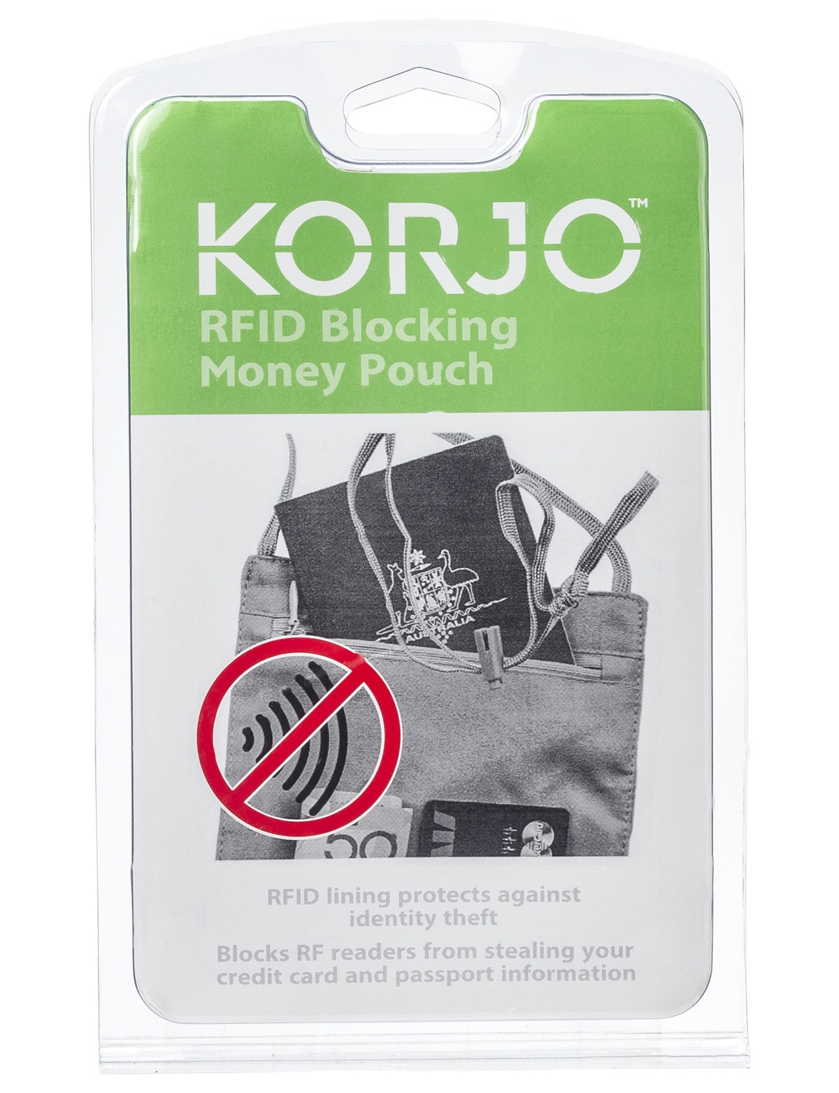 Korjo RFID Money Pouch - Travel Accessories
