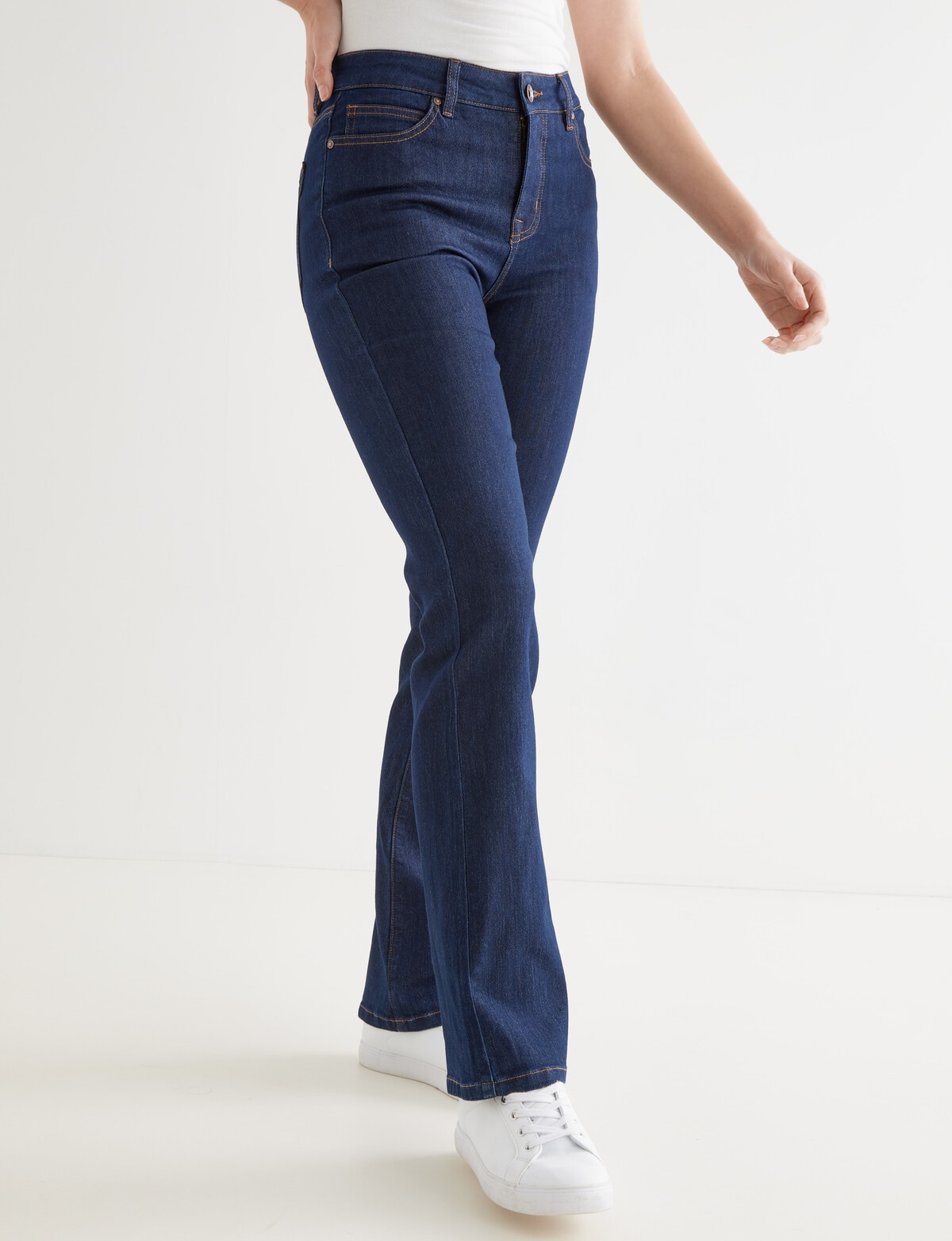 Denim Republic Bootleg Jean, Dark Ink - Jeans