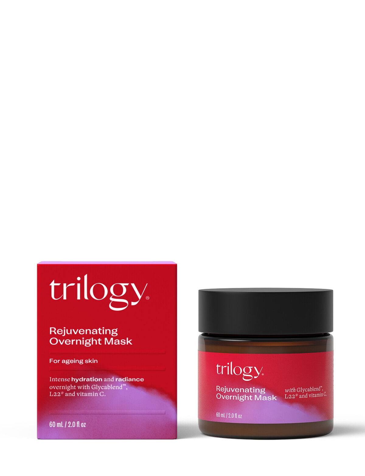 Trilogy Rejuvenating Overnight Mask, 60ml - Treatments & Masks