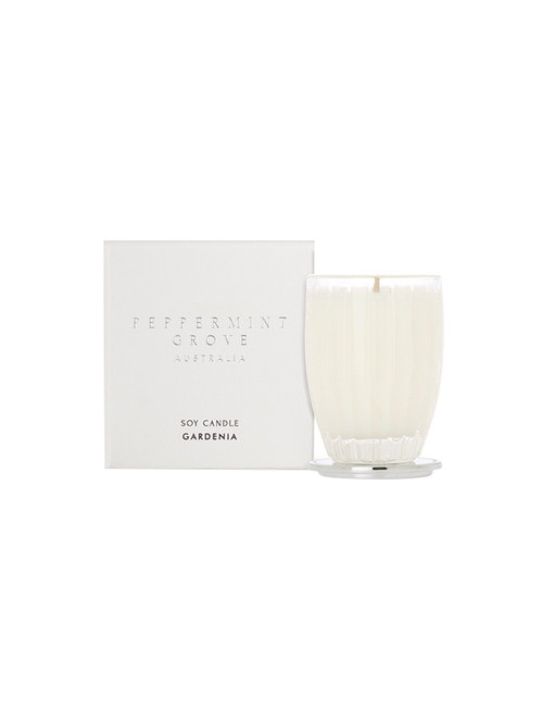 Peppermint Grove Candle, 60g, Gardenia - Candles & Home Fragrance