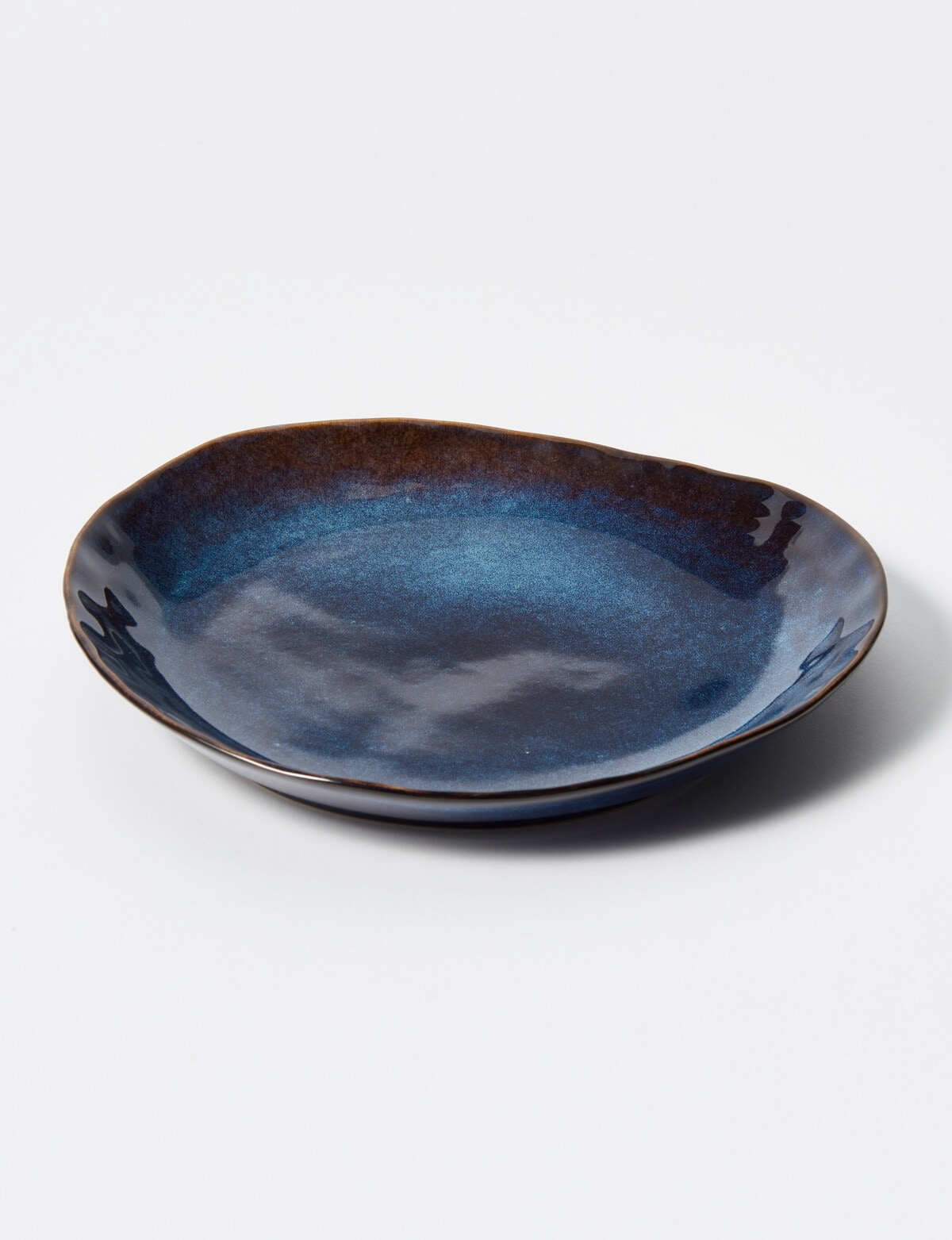Salt&Pepper Nomad Side Plate, 22cm, Blue - Dinnerware