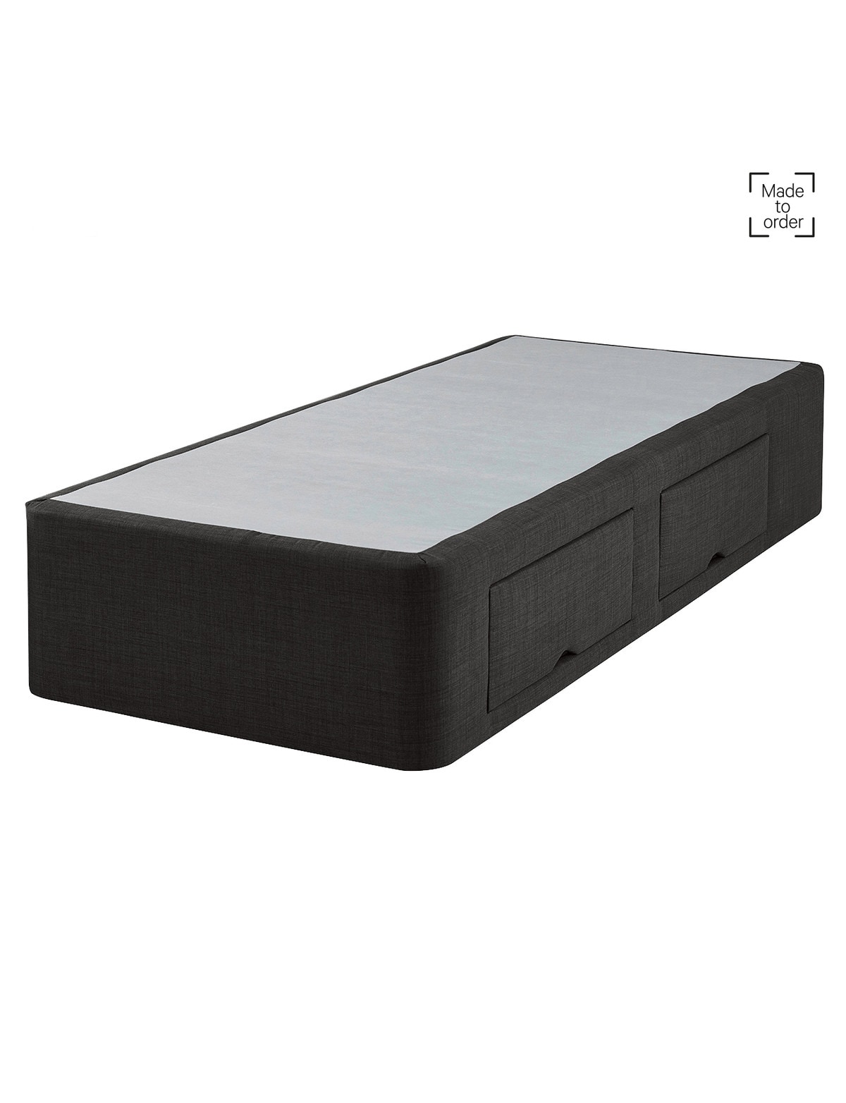 Sleepyhead King Single Drawer Base, Right Opening, Shadow - Frames ...