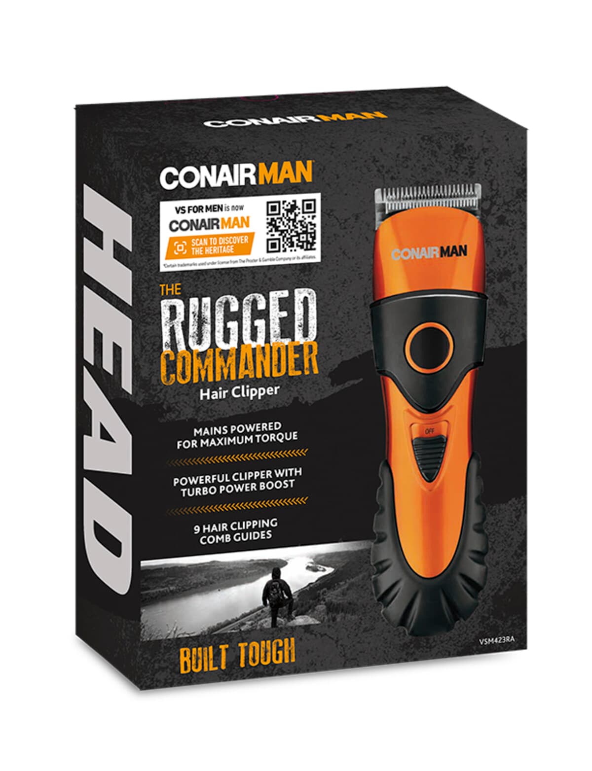 ConairMan The Rugged Commander Hair Clipper, VSM423RA - Men's Shaving ...