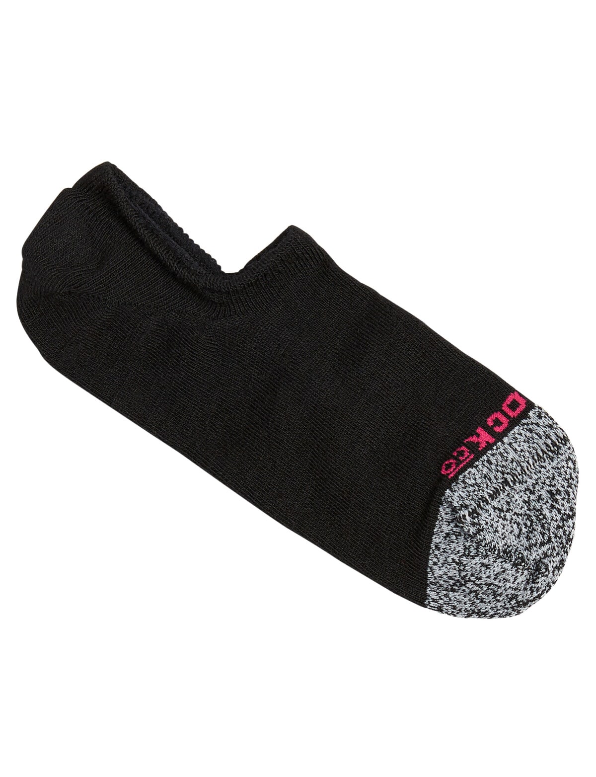 NZ Sock Co. Merino Sneaker Liner Sock, Black, 4-9 - Socks