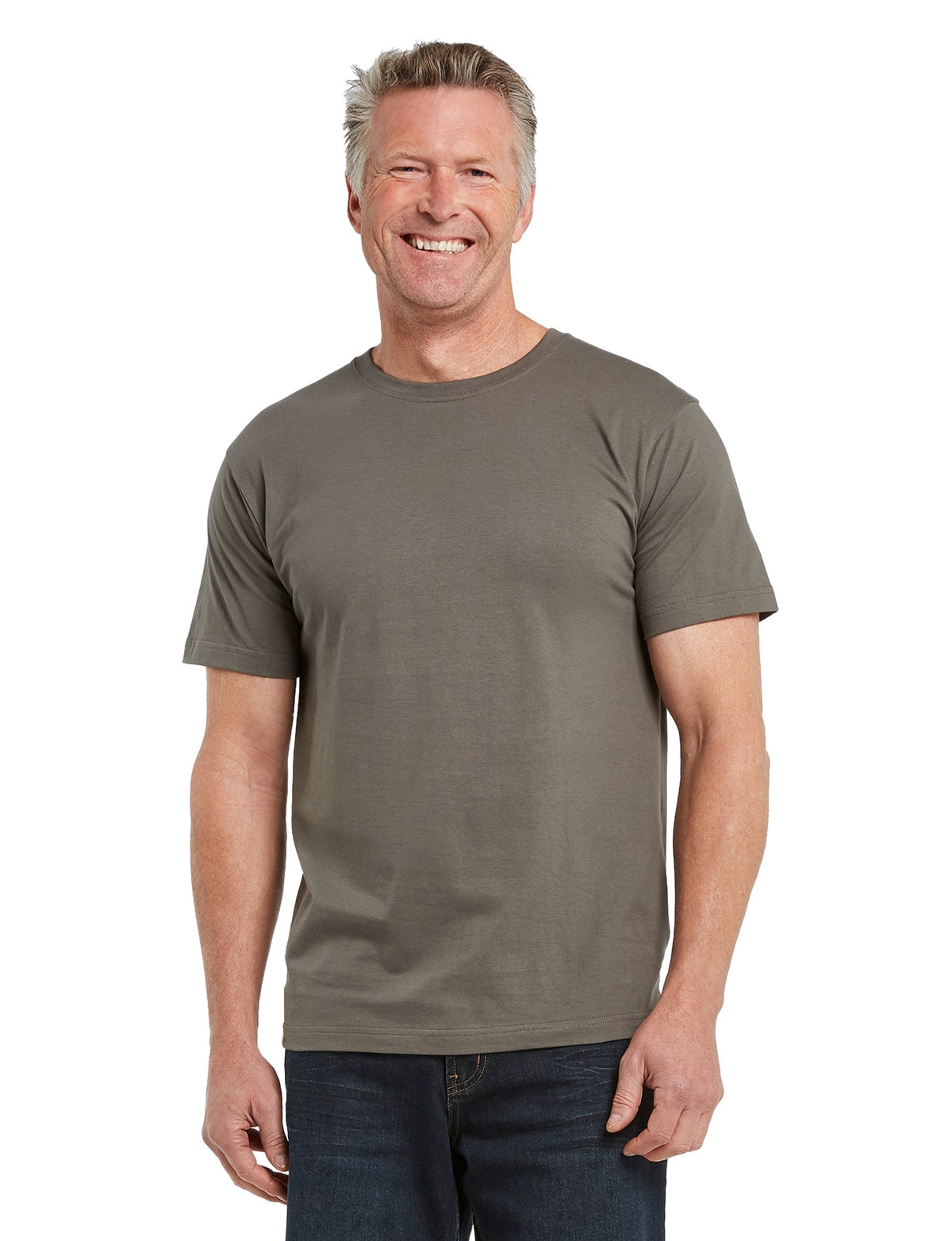 Chisel Ultimate Crew Neck Tee, Rock - T-shirts, Singlets & Polos