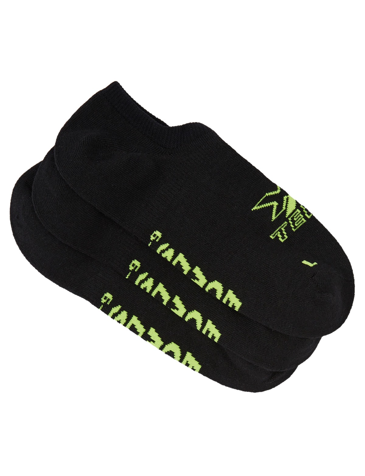 Bonds X-Temp No-Show Sock, 3-Pack, Black - Socks