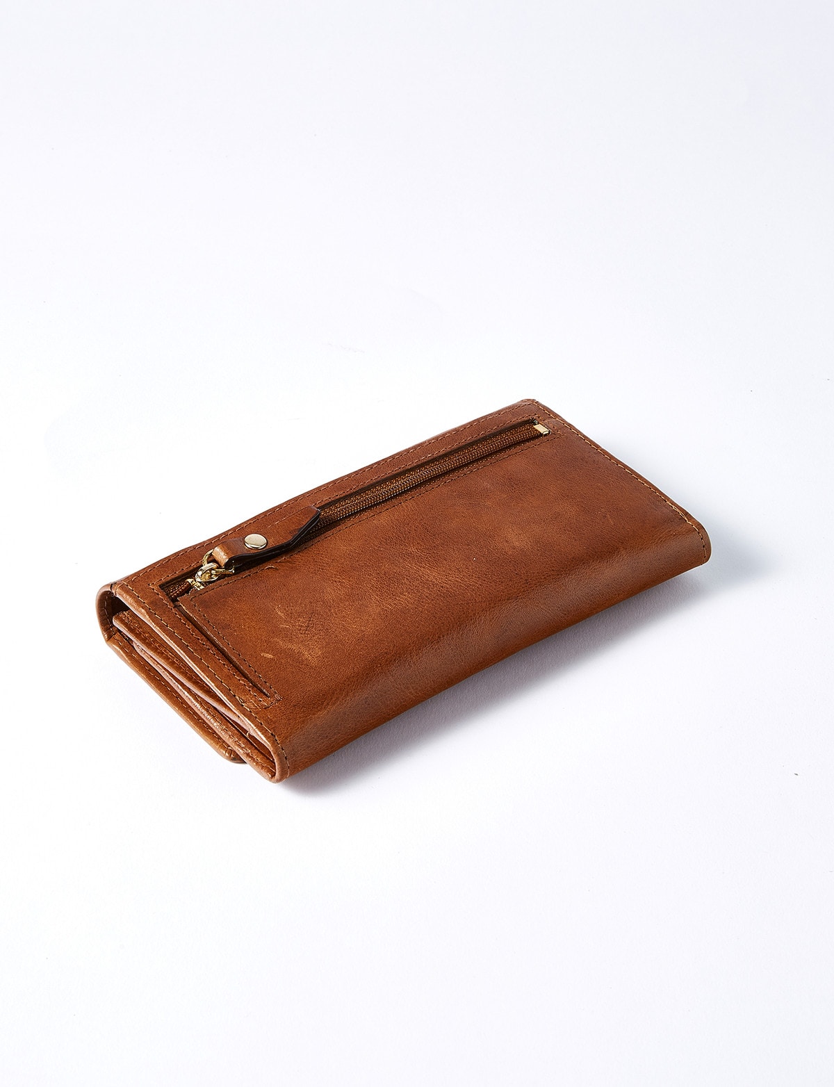 Carte Leather Trifold Wallet, Tan - Wallets