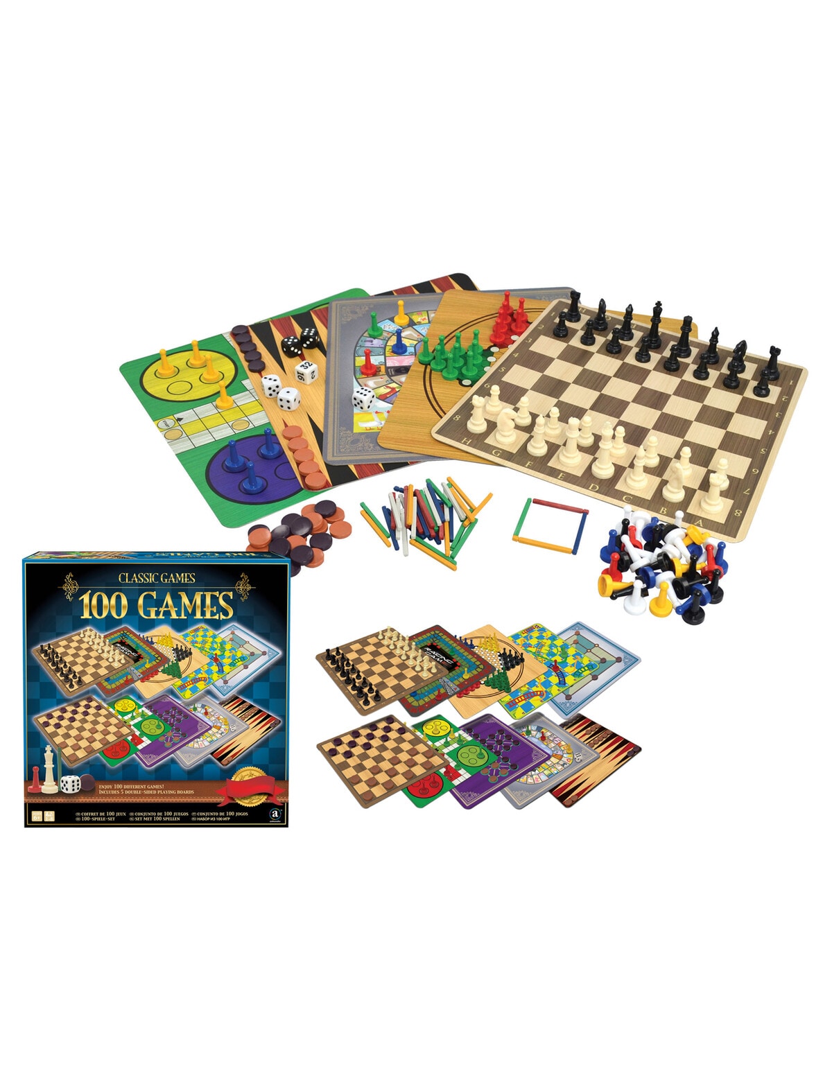 Games 100 Games Collection - Games, Cards & Puzzles
