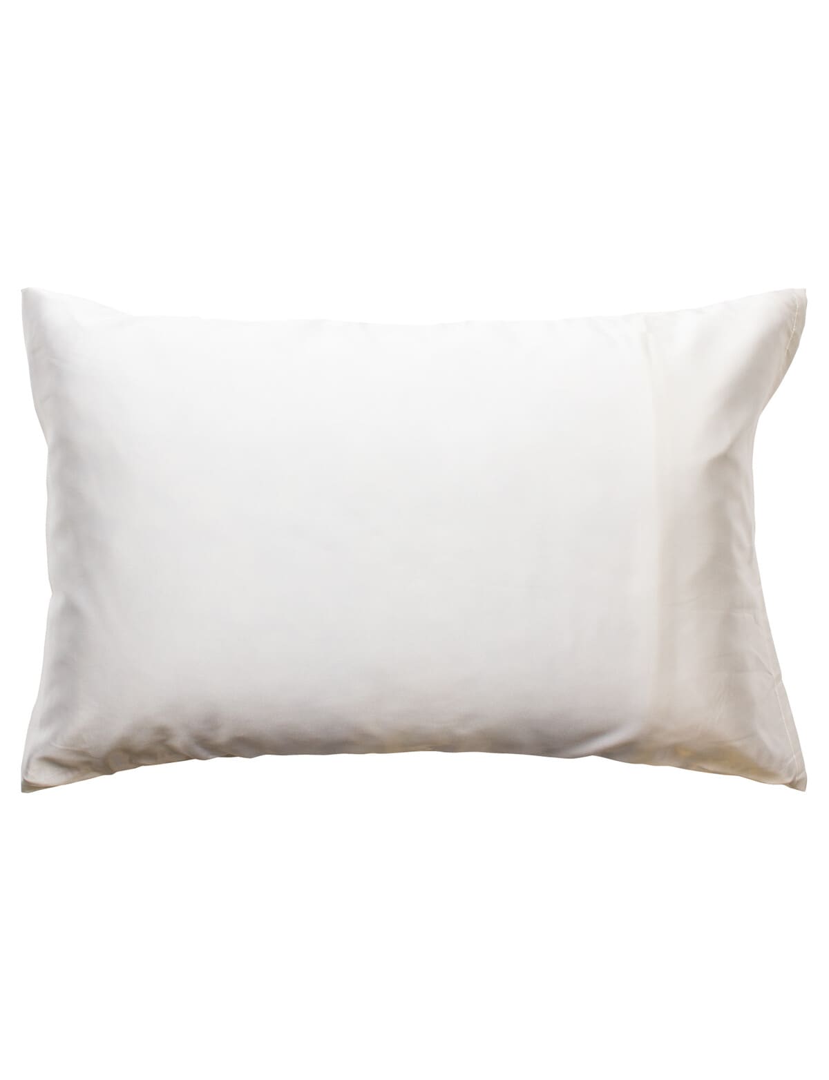 Simply Essential Satin Pillow Slip, Ivory - Sleep