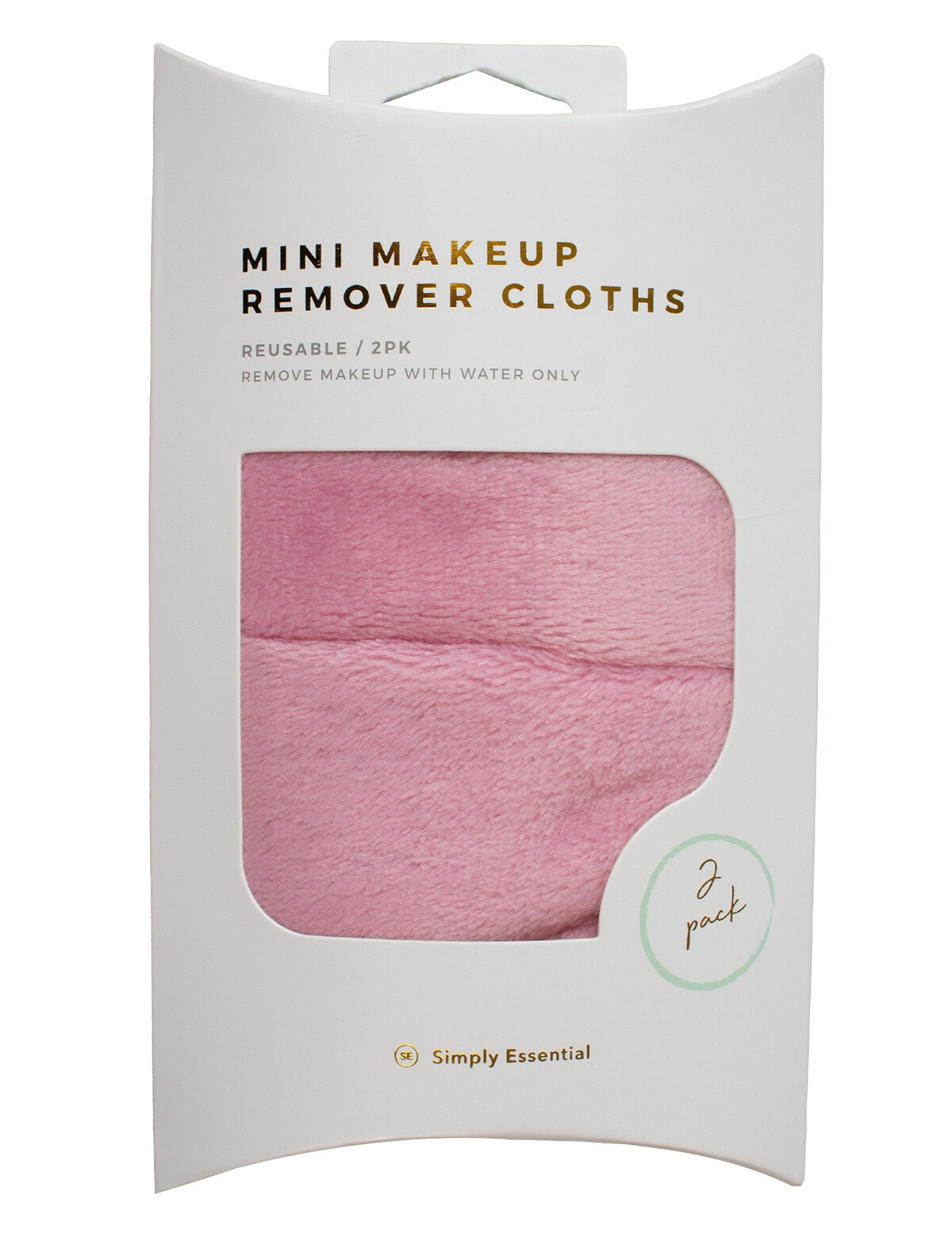 Simply Essential Mini Reuseable Makeup Remover Cloths 2-pack ...