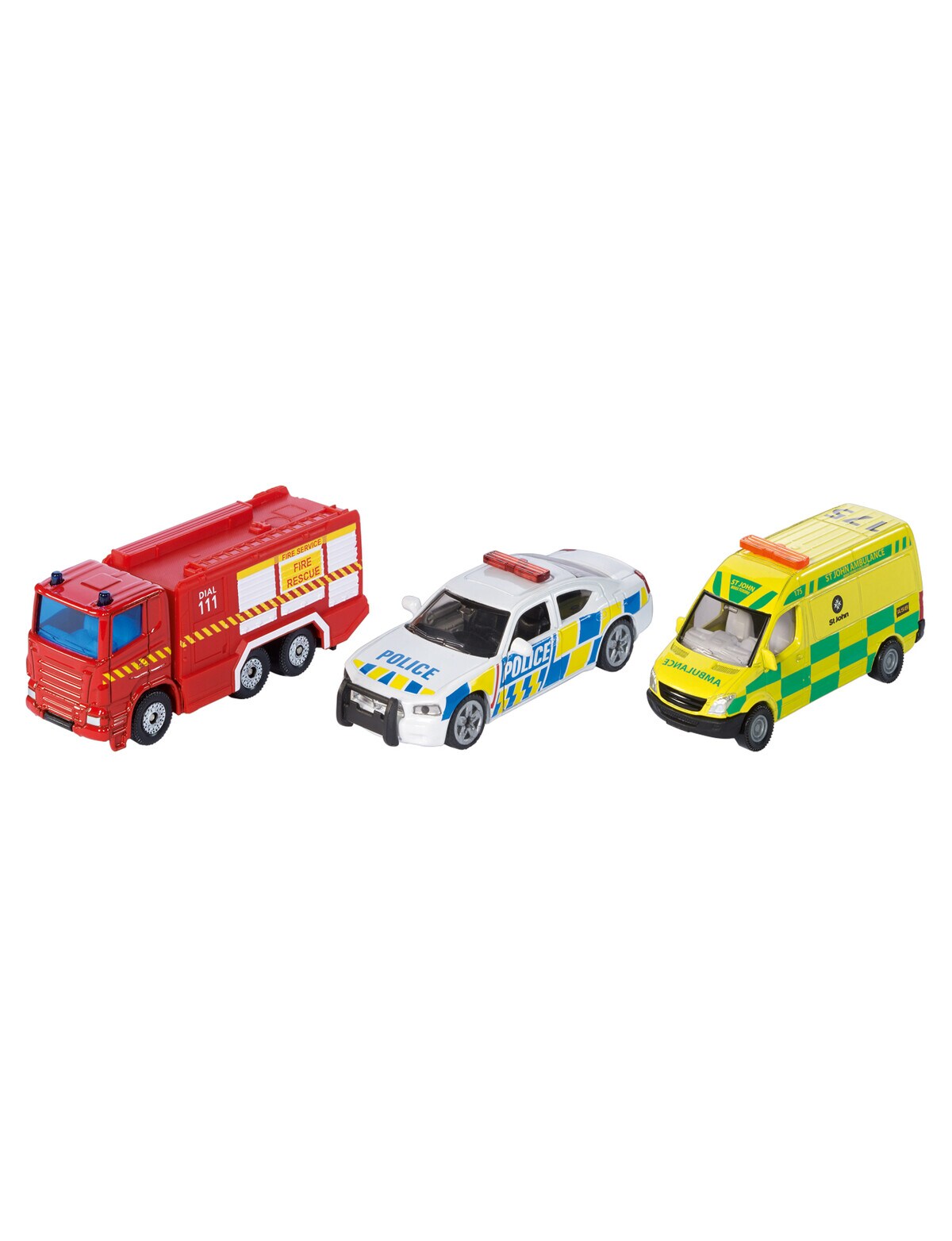 Siku Emergency Vehicle 3 Pack - Cars, Trucks & Remote Control