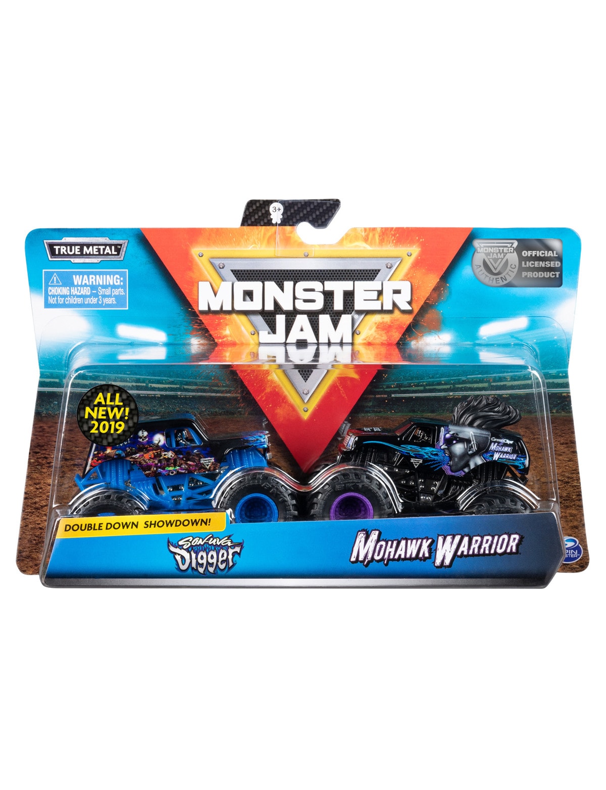 Monster Jam 1:64 2 Pack - Assorted - Cars, Trucks & Remote Control