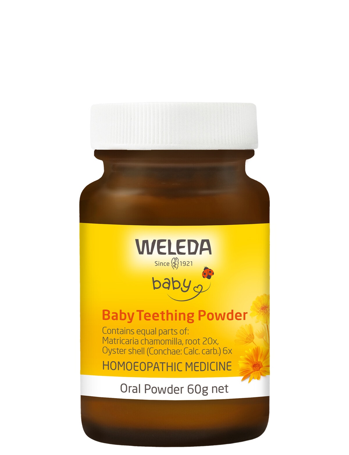 Weleda Baby Teething Powder, 60g - Safety
