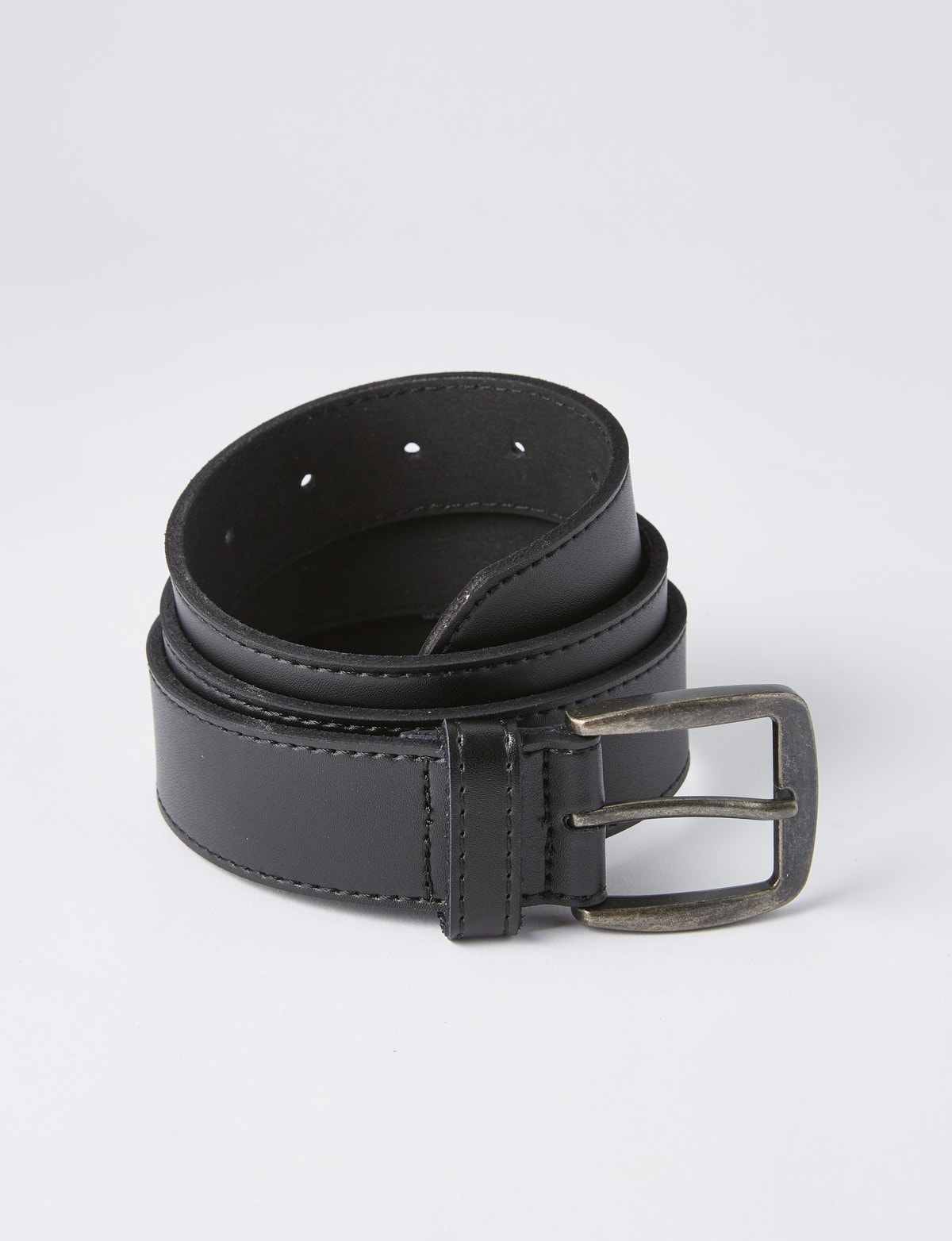 Chisel Texan Leather Belt, Black - Belts
