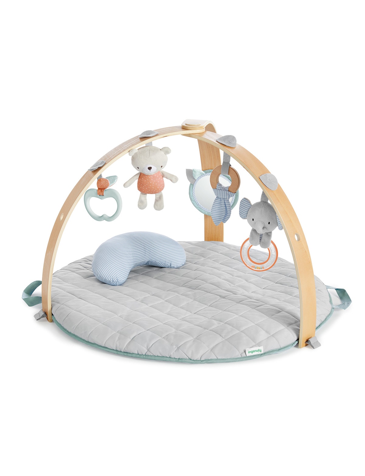 Ingenuity Ingenuity Reversible Plush Activity Gym - Nursery Toys & Play
