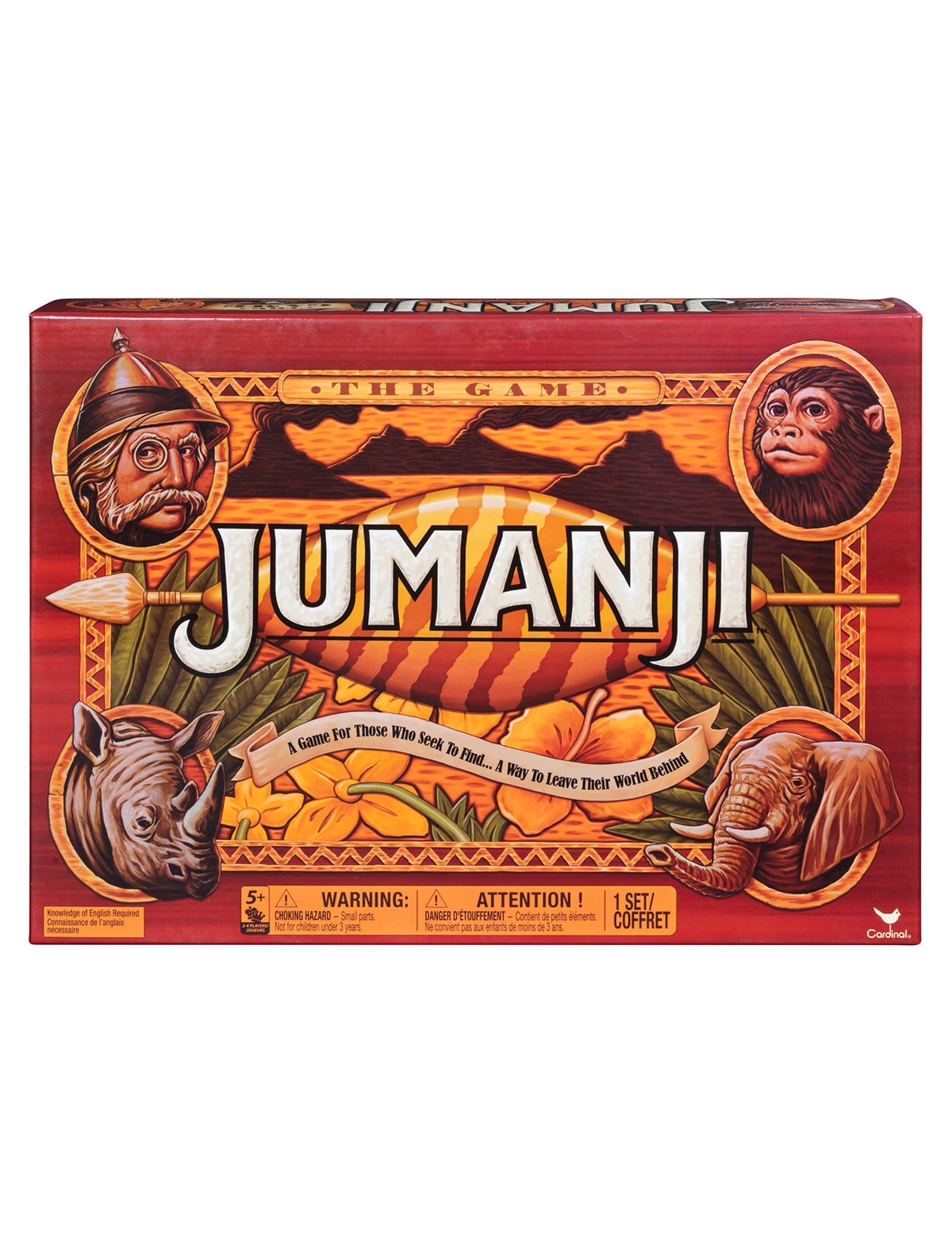 Jumanji Board Game Danger Cards