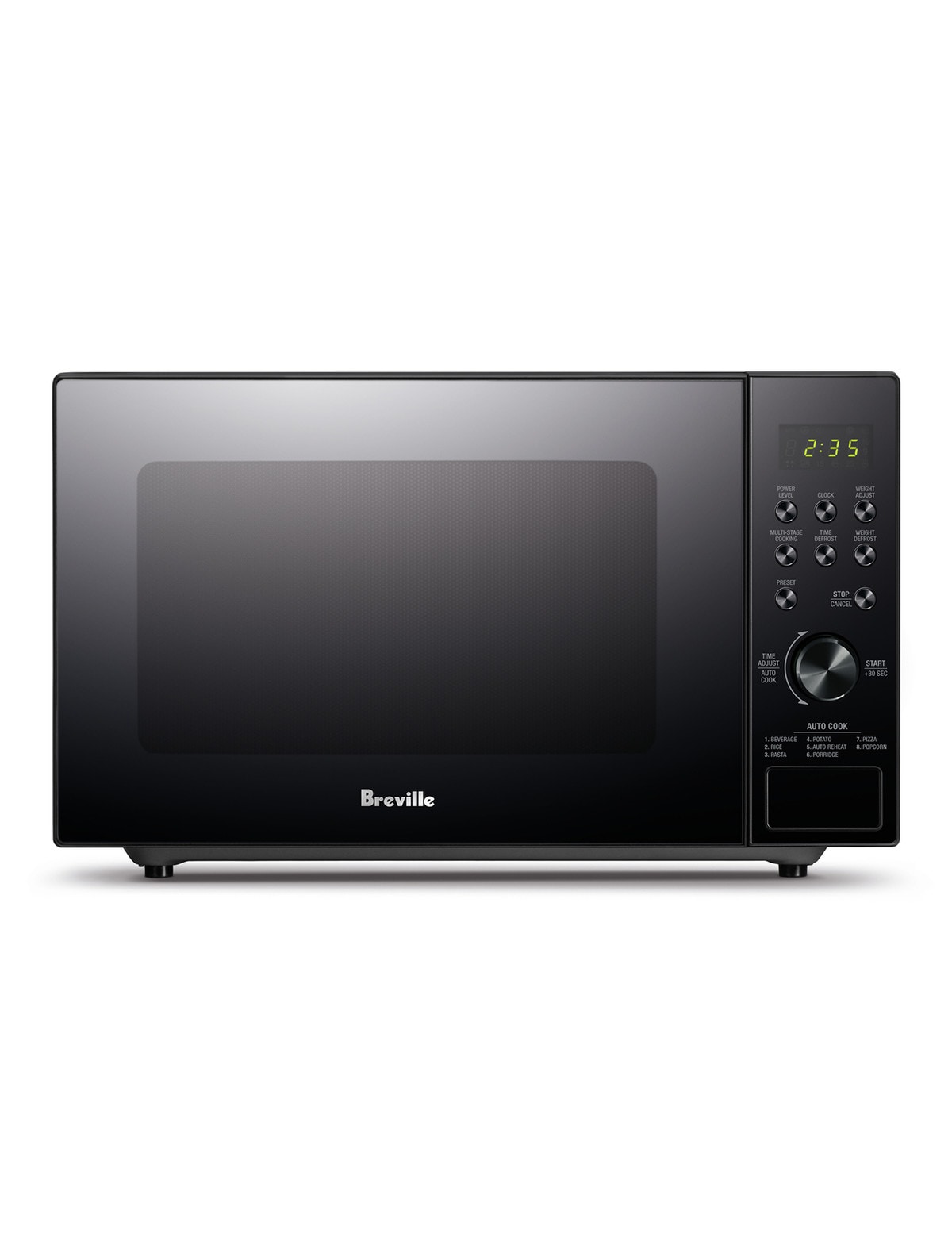 Breville Silhouette 20L Flatbed Compact Microwave, LMO420BLK ...