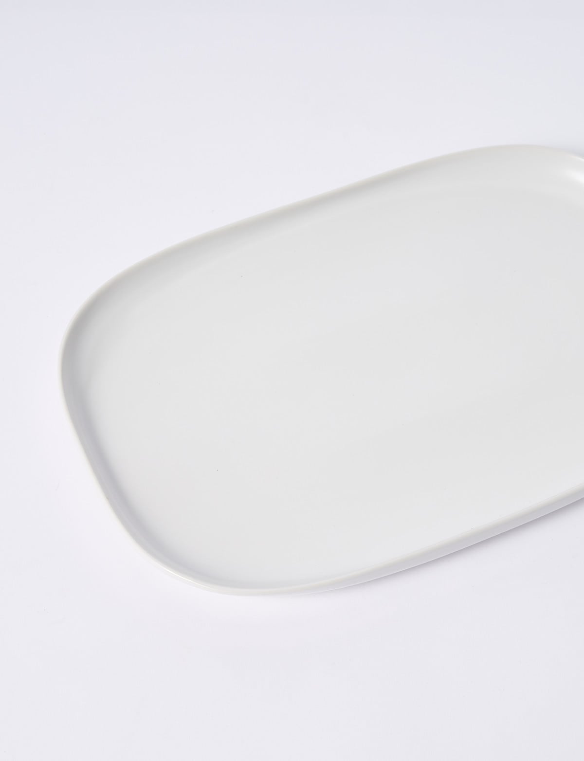 Alex Liddy Share Rectangular Platter, 33cm, White - Serveware