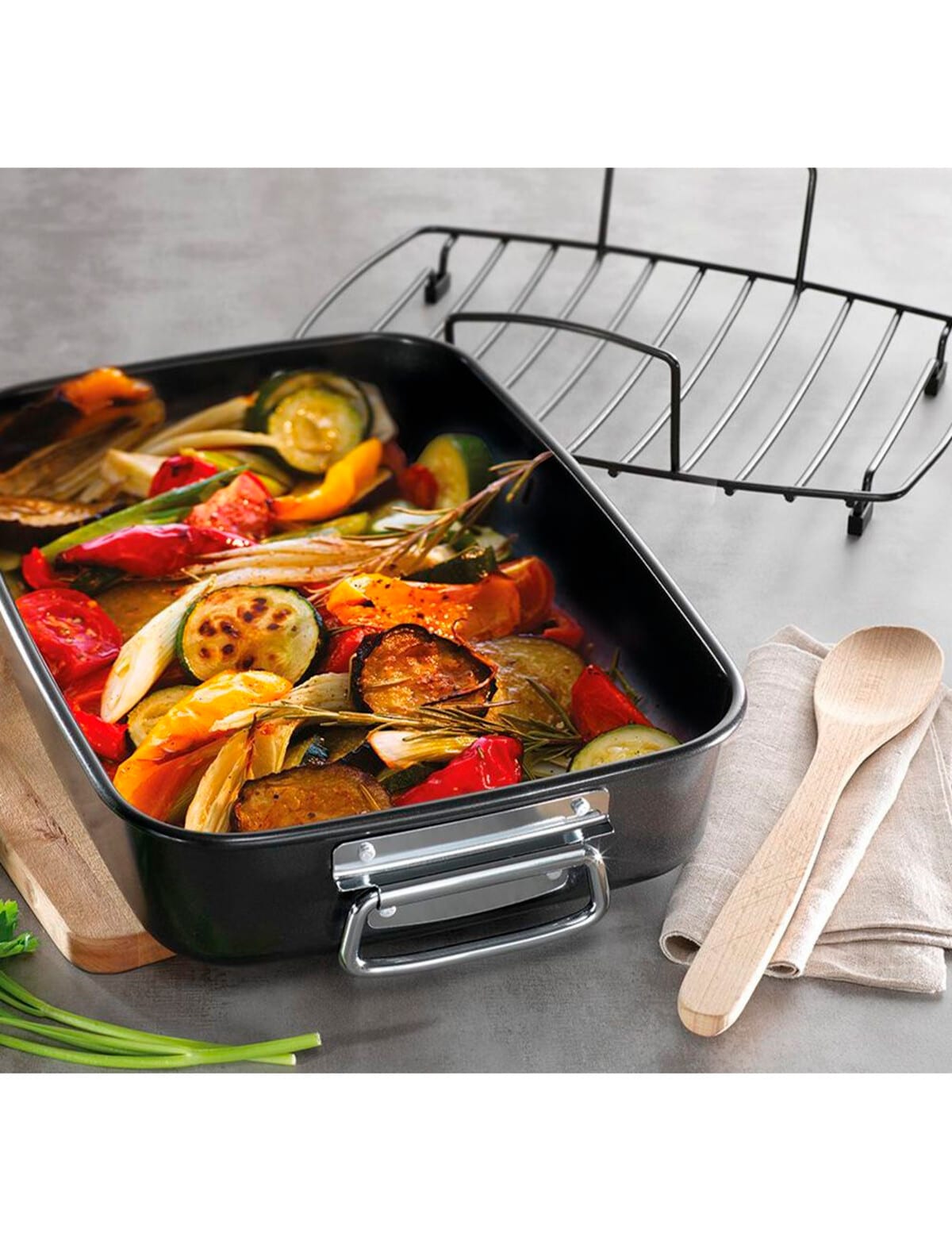 Baccarat Professional Roaster & Rack - Bakeware