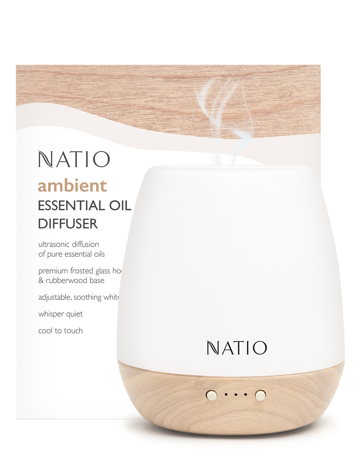 Natio Ambient Essential Oil Glass Diffuser - Candles & Home Fragrance