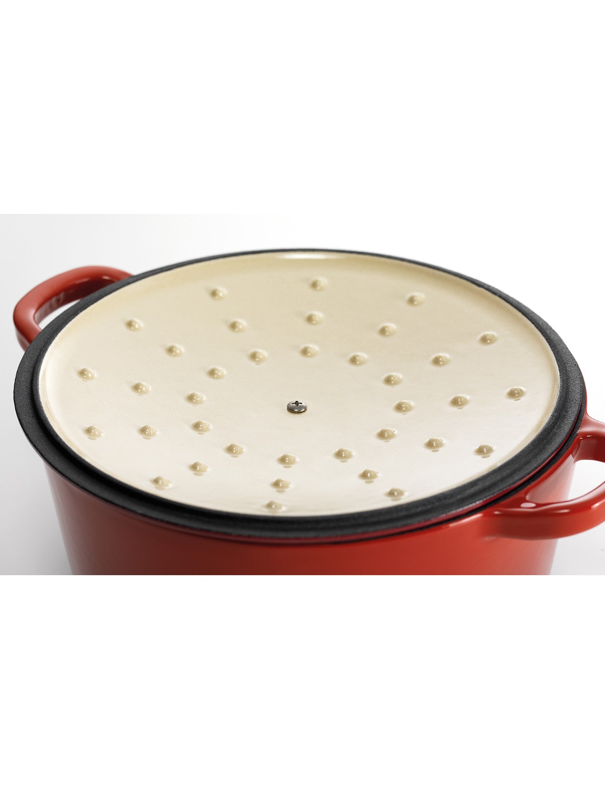 Baccarat Le Connoisseur Round French Oven, 25cm, 3.9L, Red - Saucepans ...