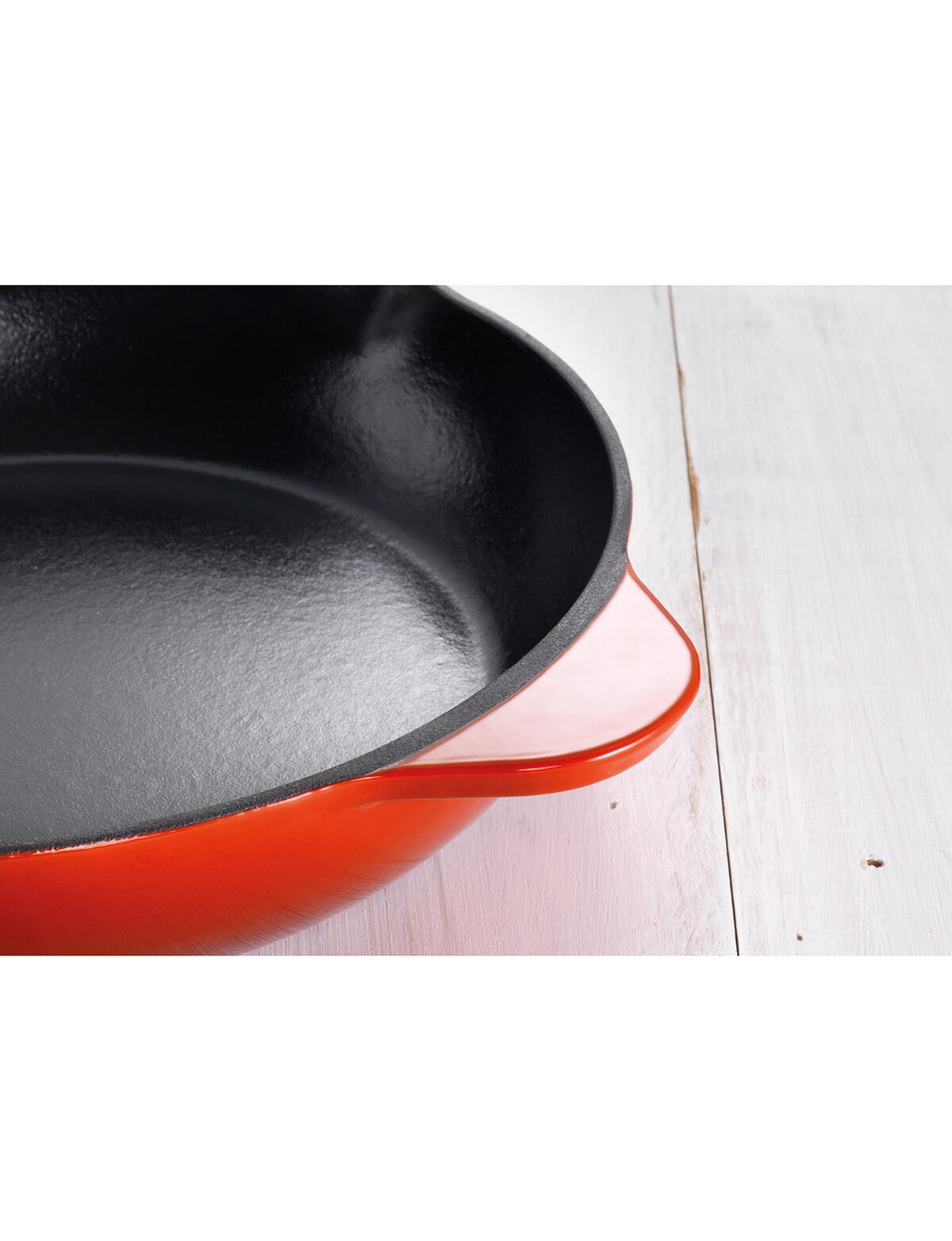 Baccarat Le Connoisseur Round Frypan, 26cm, Red - Saucepans & Frypans