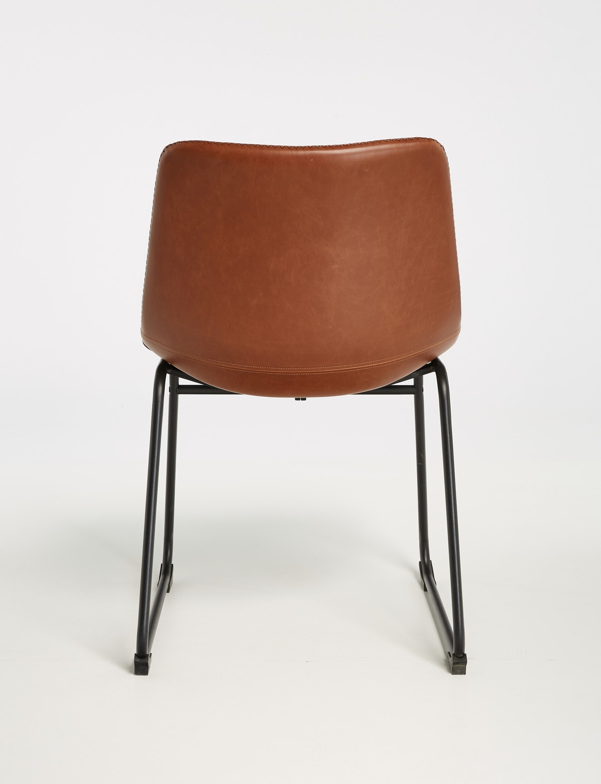 LUCA Furniture Nova Dining Chair, Brandy - Dining Chairs & Benches