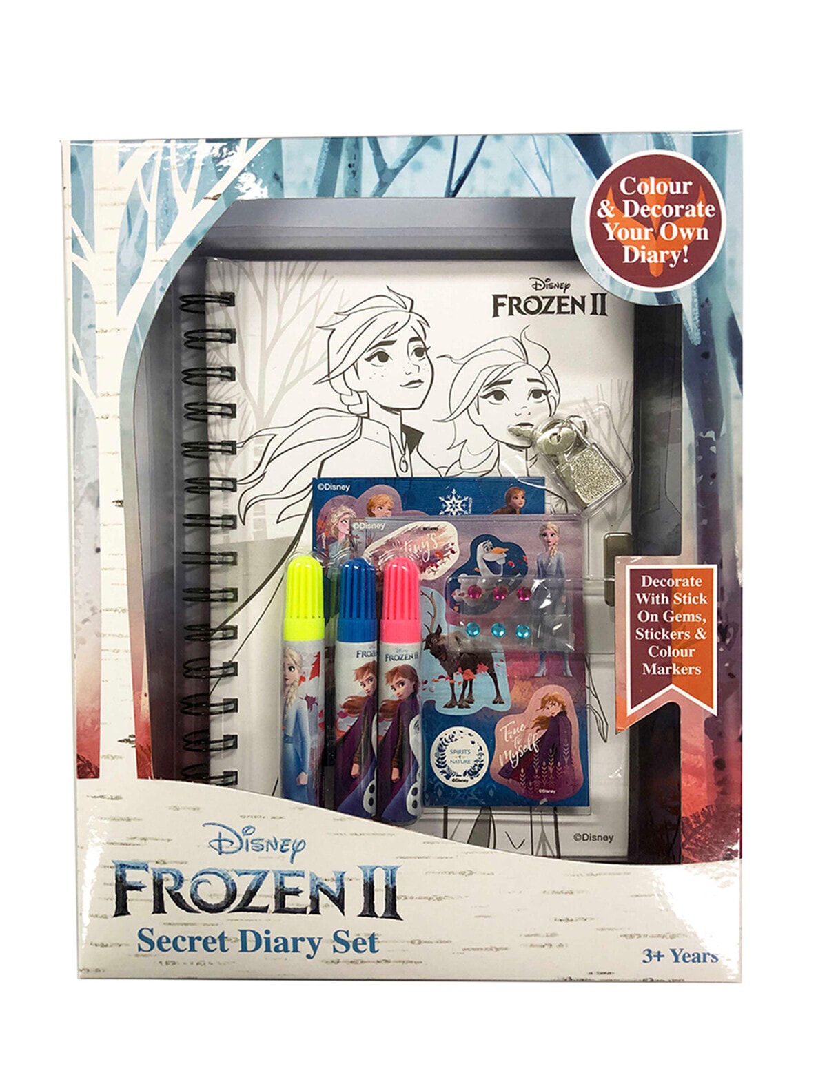 Frozen 2 Secret Diary Set - Arts & Crafts
