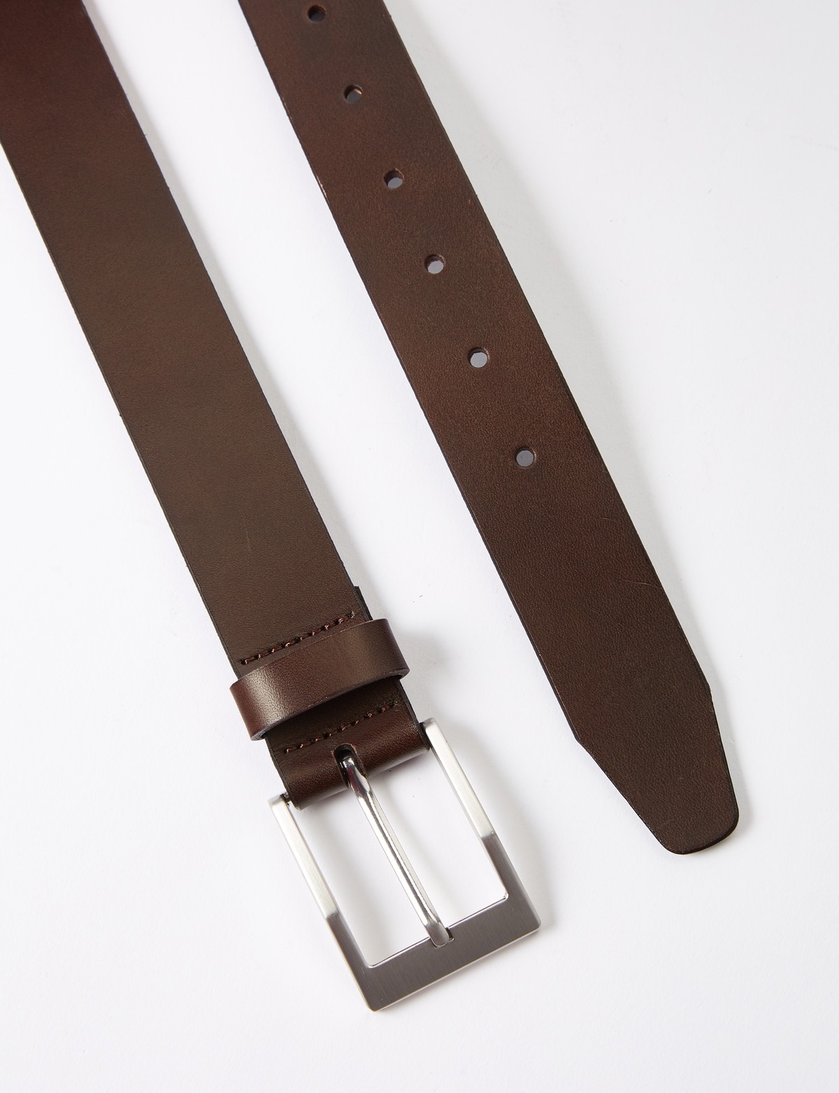 Chisel King Size Leather Belt, Brown - Belts