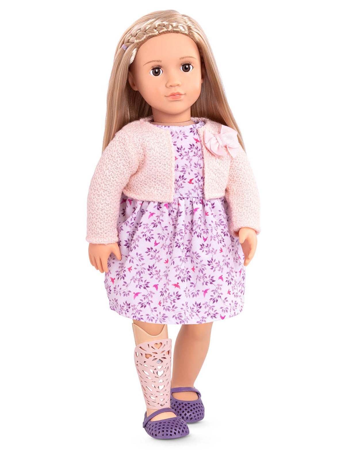 Our Generation Kacy Doll with Prosthetic Leg - Dolls & Accessories