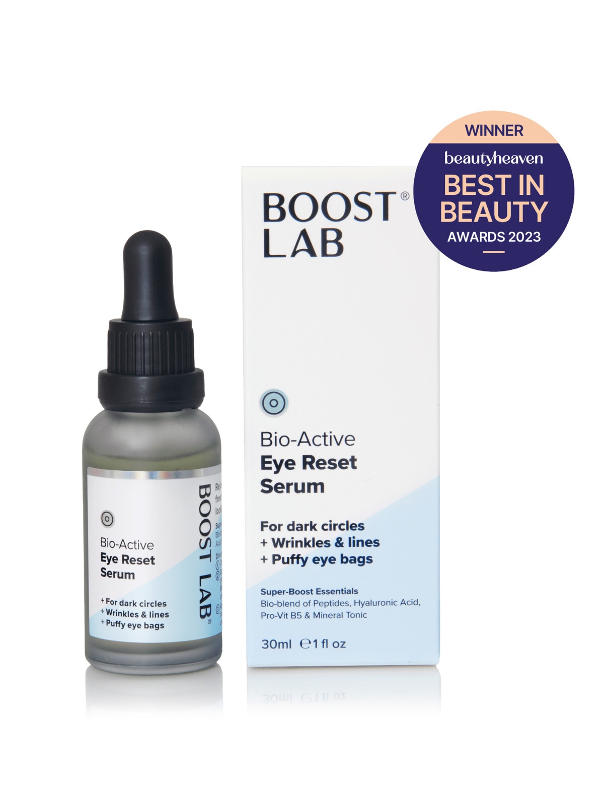 BOOST LAB Bio-Active Eye Reset Serum, 30ml - Moisturisers, Serums ...