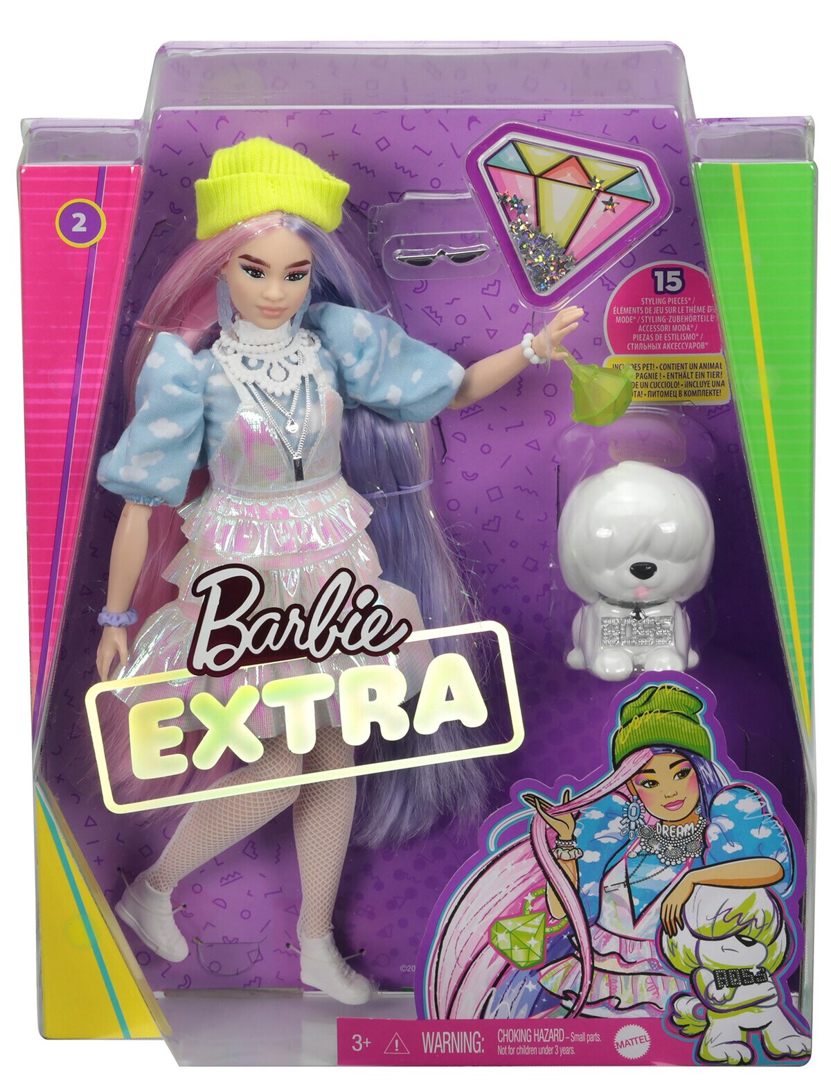 Barbie Extra Doll, Assorted - Dolls & Accessories