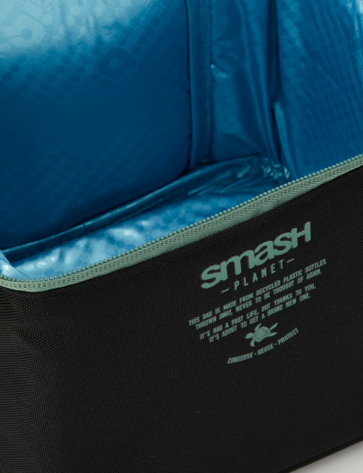 Smash Eco Cube Lunchbox, Black & Green - Drink Bottles & Lunchboxes