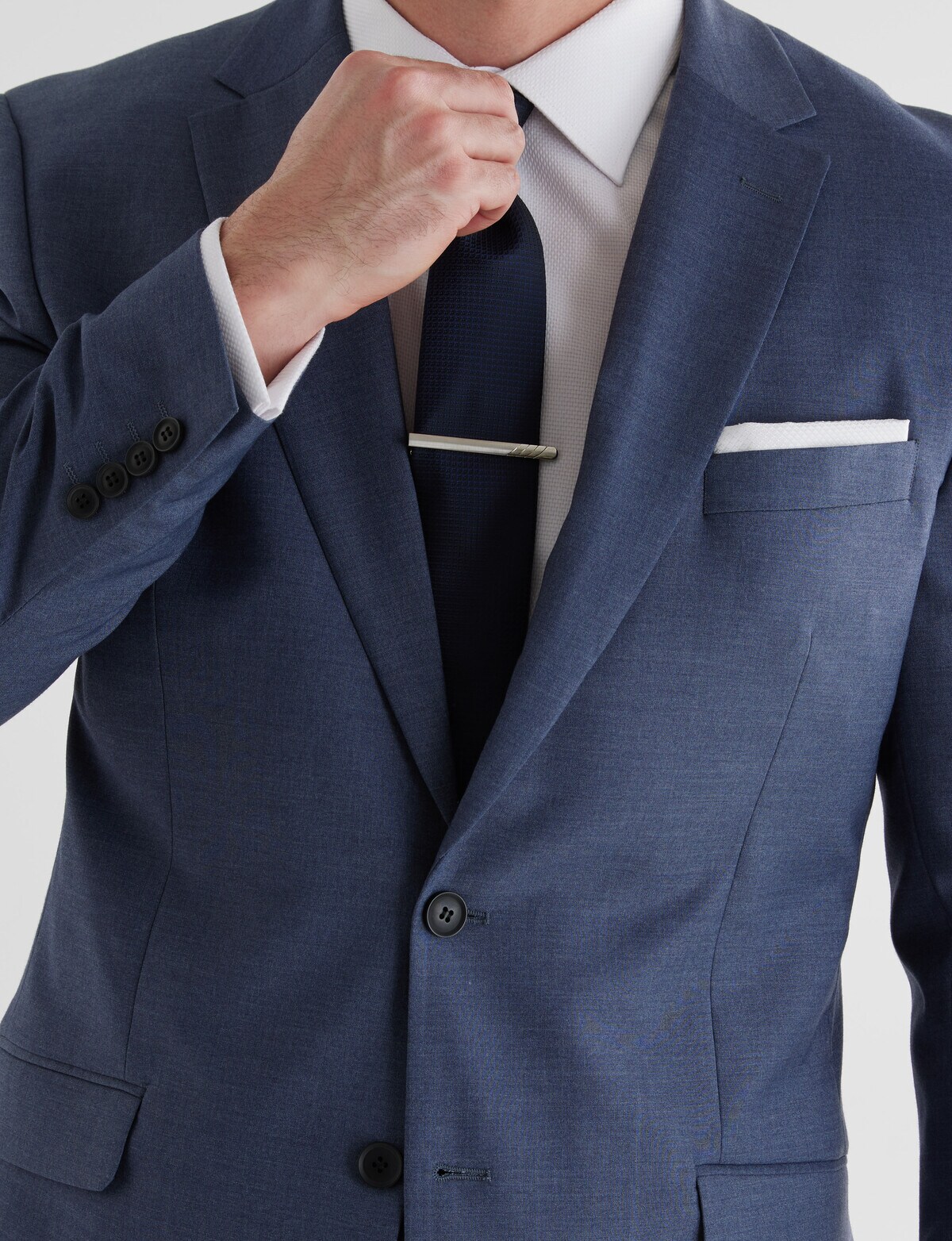 Laidlaw + Leeds Tailored Jacket, Air Force Blue - Suit Jackets & Pants