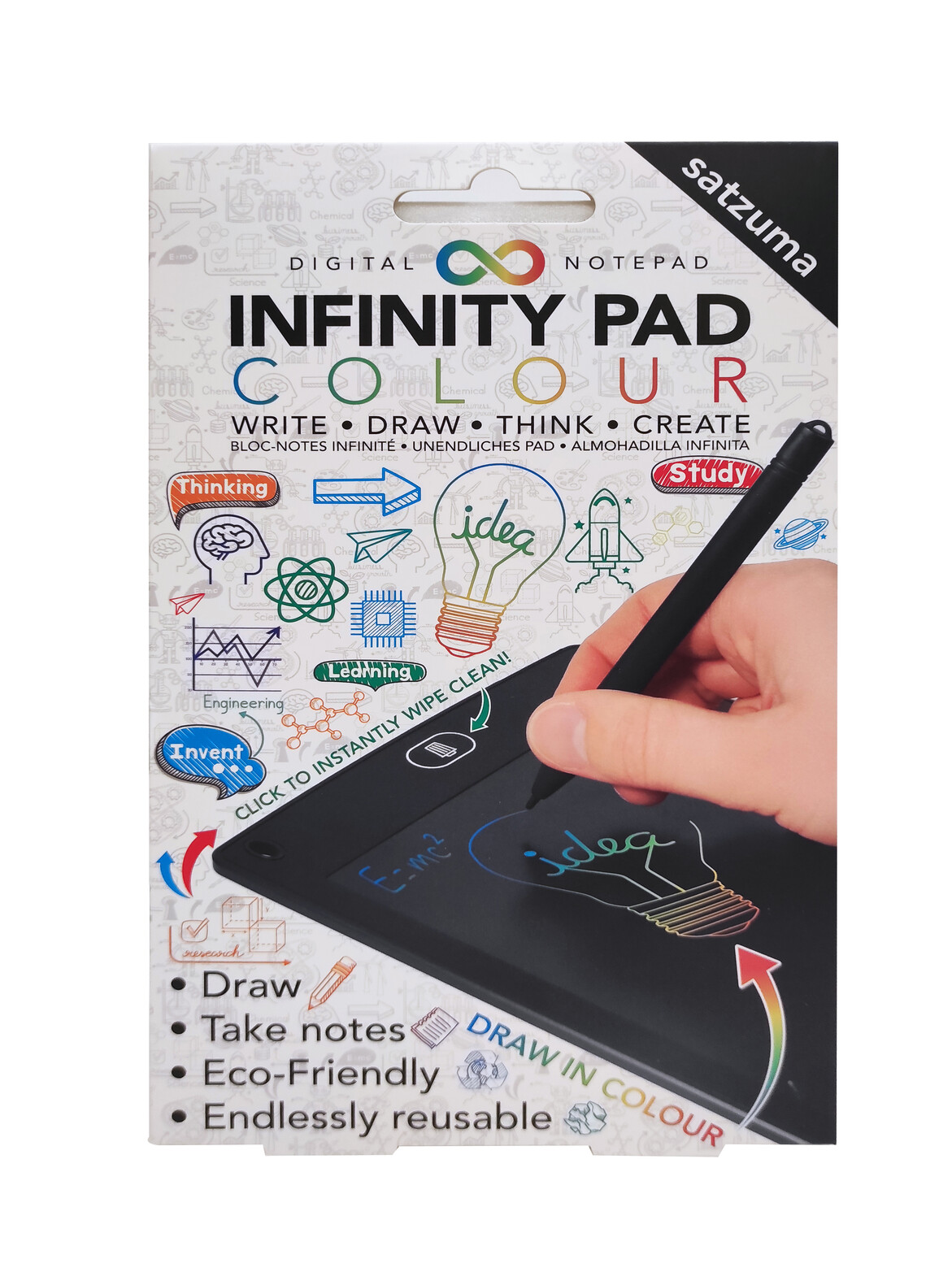 Satzuma Infinity Note Pad - Science & Electronic Toys